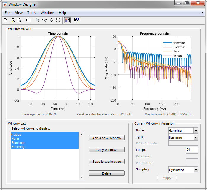 广义余弦窗口- MATLAB & Simulink - 卡塔尔世界杯8强比赛直播
